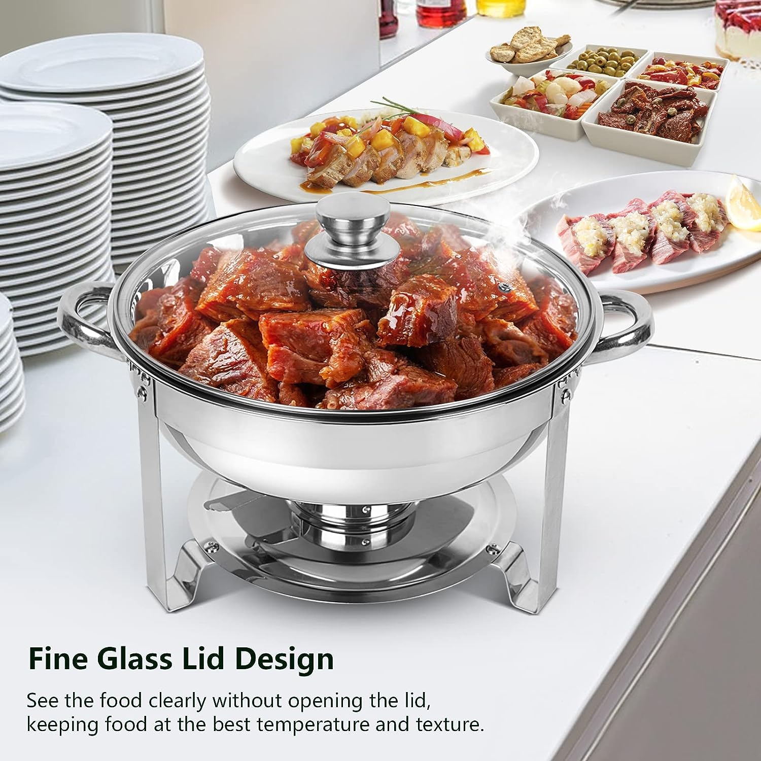 IMACONE Chafing Dish Buffet Set Review - Hilo hawaii catering