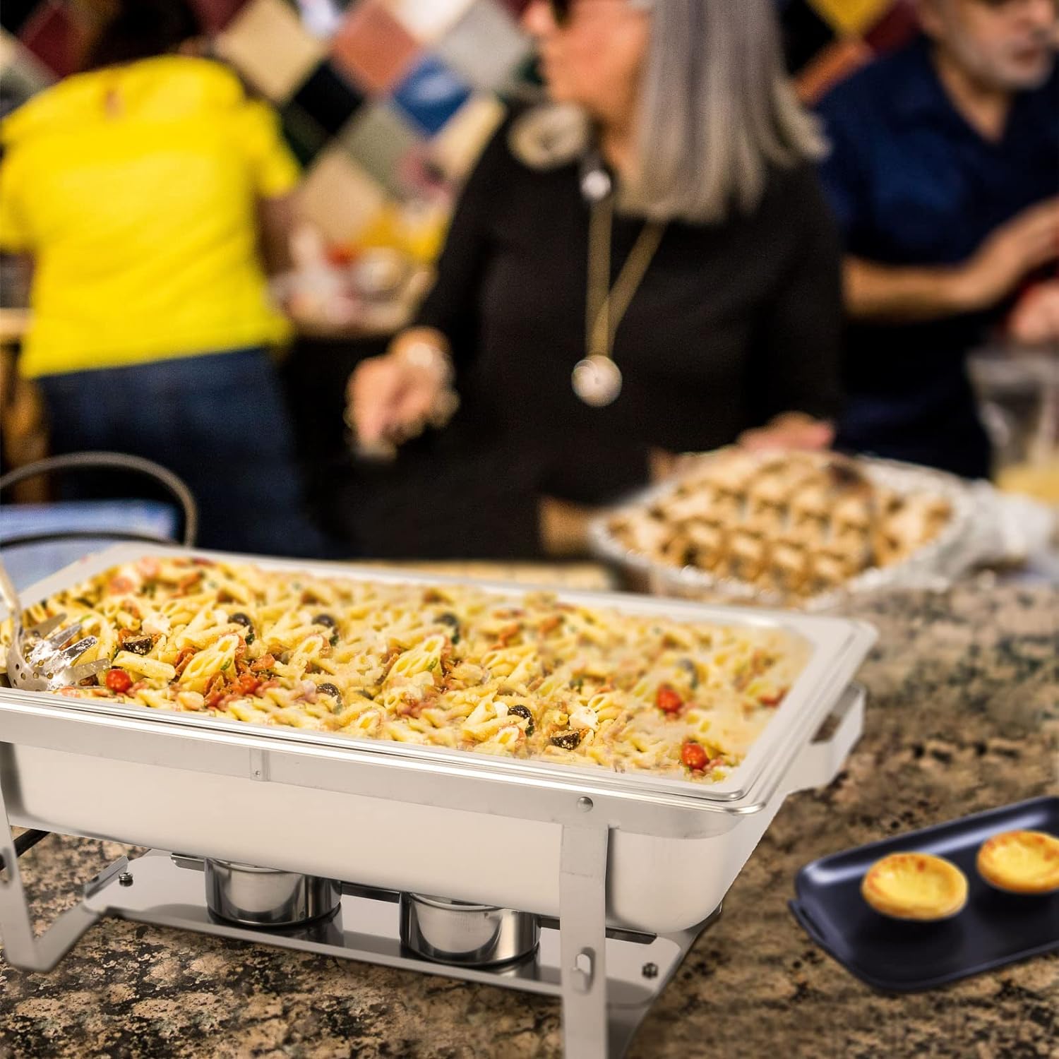 IMACONE Chafing Dish Buffet Set Review - Hilo hawaii catering